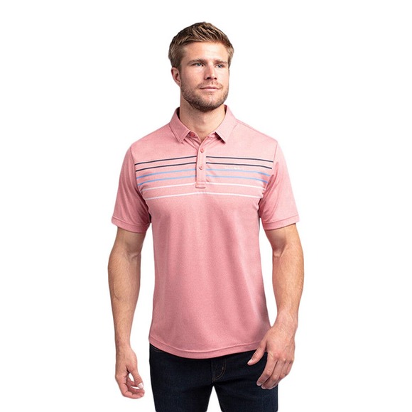 Travis Mathew | Shirts | Travis Polo Shirt Mens Size Xl Peach Orange ...